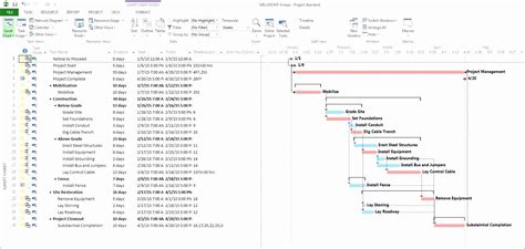 Ms Project Network Diagram Export To Word Activity Relations