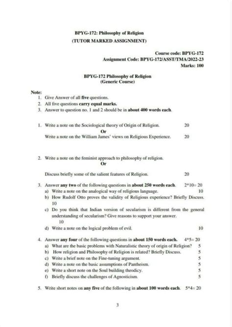 IGNOU BPYG 172 SOLVED ASSIGNMENT 2022 23 ENGLISH MEDIUM