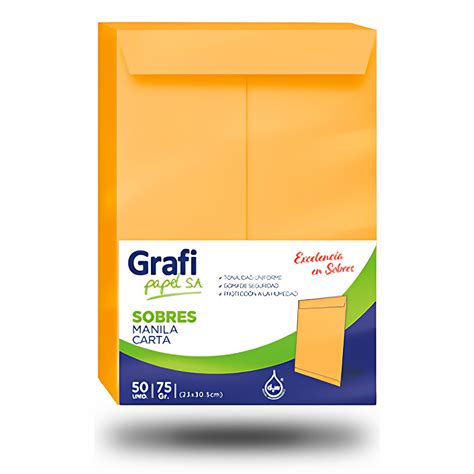 Sobre Manila Carta PAPELERA G P