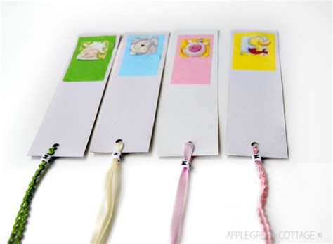 Diy Paper Bookmarks Applegreen Cottage