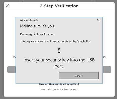 2FA Via Security Keys Now Available On Web Browsers News Alerts Developer Forum Roblox