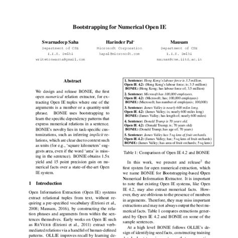 Bootstrapping For Numerical Open Ie Acl Anthology