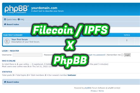 Filecoinipfs X Phpbb Devpost