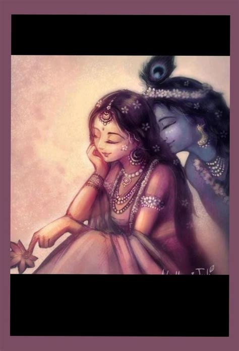 Wall Art Krishna And Radha Hug Sweet Devotional Original Etsy Artofit