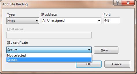 Set Up IIS 7 To Run A Secure Site Locally HTTPS