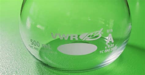 Vwr 500ml Volumetric Flask Ground Glass W Stopper Laboratory Science Wavi Lab