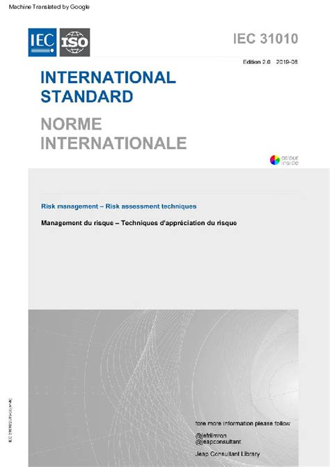 Iso 31010 2019 Español - PDFCOFFEE.COM