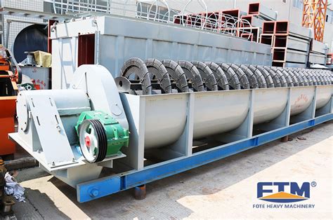 Spiral Classifier For Mineral Processing Fote Machineryftm