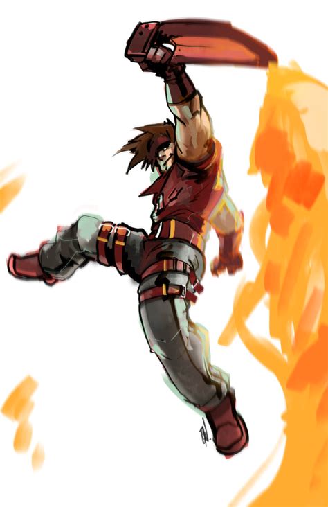Sol Badguy Guilty Gear Drawn By Colin Tan Danbooru