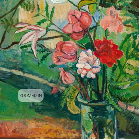 Suzanne Valadon Flowers In Front Of A Window 1930 Premium Canvas