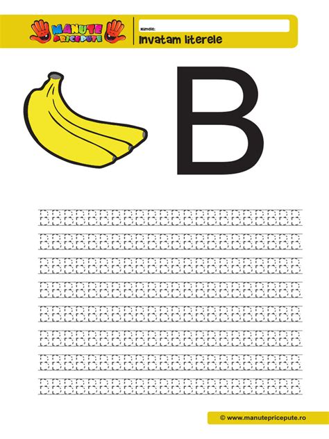 B 001 Litere De Tipar Pdf