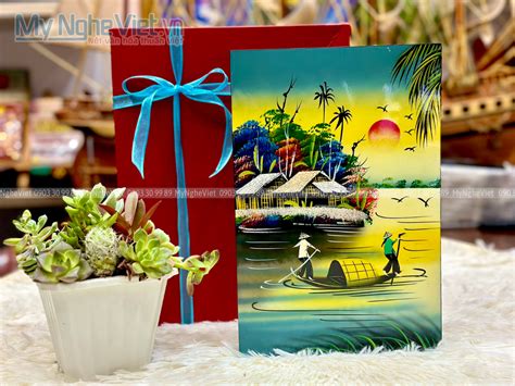 Tranh Sơn Mài đồng Quê Tại Tphcm Từ Xưởng Sơn Mài Bình Dương