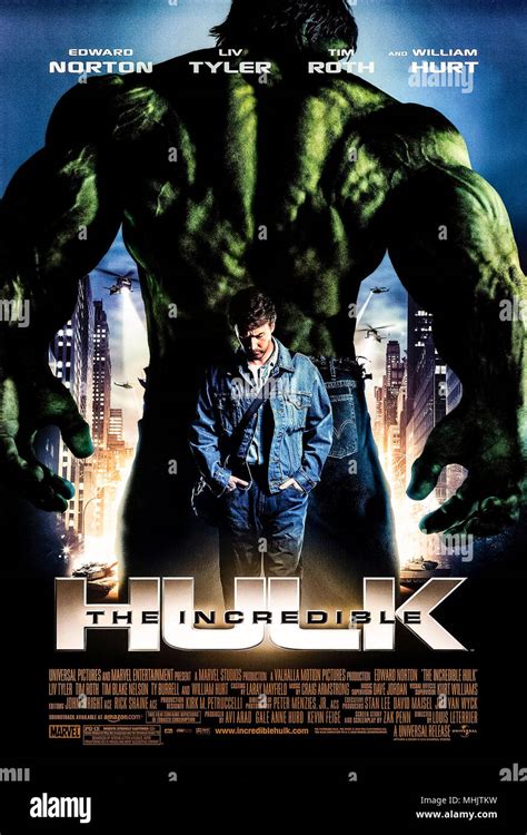 The incredible hulk poster Banque de photographies et dimages à haute