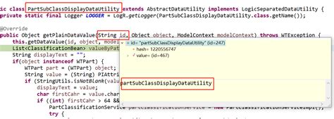 The Customized Datautility Of Wtparts Attribute C Ptc Community