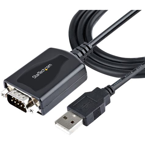 Startech 3ft 1m Usb To Serial Cable With Com Port Retention Db9