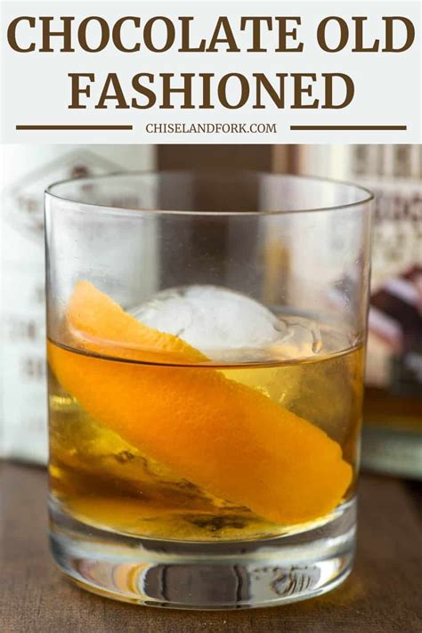Chocolate Old Fashioned Whiskey Cocktail Cocoa Lovers Recipe Artofit