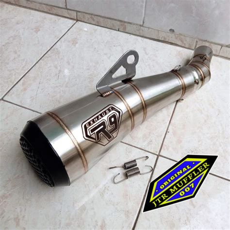 Jual Knalpot R9 Gp Series Ninja 250 Fi Karbu Ninja RR Mono Z250 R25