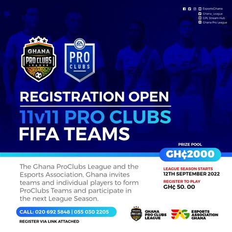 Ghana Proclubs League Invite New Teams Esports Africa News