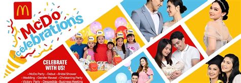 Mcdo Celebrations Mcdonalds Philippines