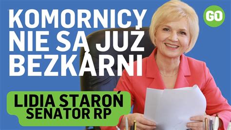 Komornicy Nie Są Już Bezkarni Senator Lidia Staroń Dożynki 2023 W Nidzicy Youtube