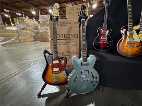 Gibson Guitars Seized More Than 18m In Fake Gibson Guitars Seized By