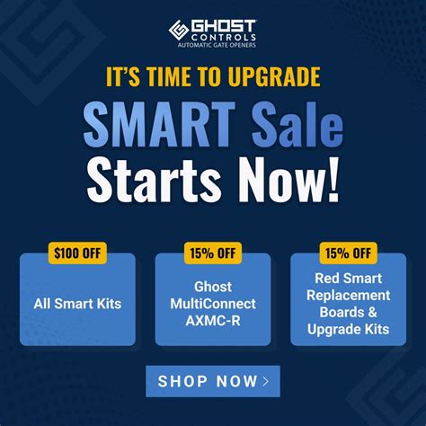 Smartsale Gateopeners Discounts Efficientsolutions Smarttechnology Homeconvenience