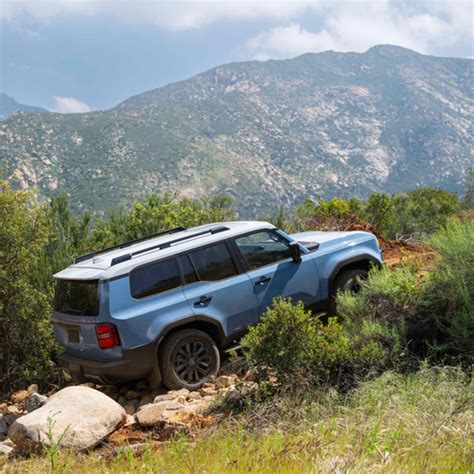 2024 Toyota Land Cruiser Heritage Blue Stunning Hd Photos Videos