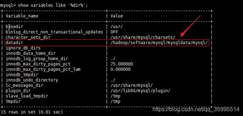 linux 环境mysql 5 7 数据存放路径修改为数据盘 cp arp csdn博客