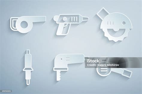전기 퍼즐 원형 납땜 인두 잎 정원 송풍기 무선 드라이버 및 아이콘을 설정합니다 벡터 3차원 형태에 대한 스톡 벡터 아트 및 기타 이미지 Istock