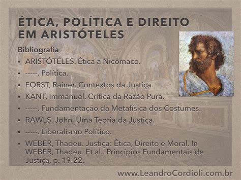 Prof Dr Leandro Cordioli Direito Justiça E Filosofia Ética