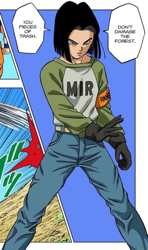 Andróide N°17 Dbs Vilãs Desenhos Personagem