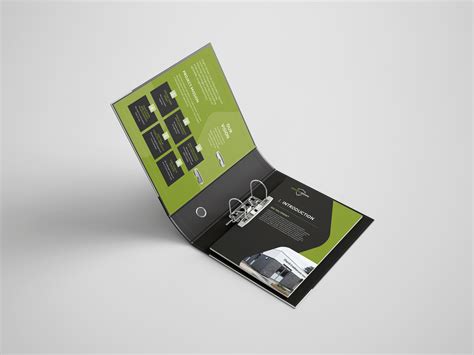 Eye Catching Tender Folder Design For Knights Brown