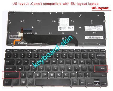NEUF POUR CLAVIER rétroéclairé DELL XPS12 L221X XPS 13 9333 L321X L322X