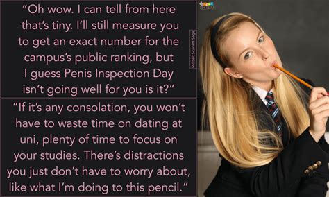 Scarlett Sage Penis Inspection Day Rrejectionfetish