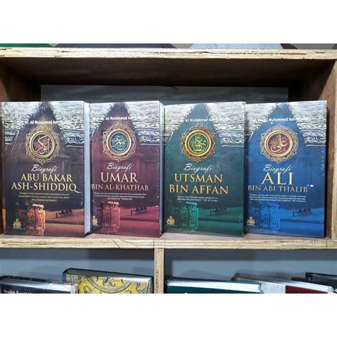 Jual Paket 4 Buku Biografi Khalifah Rasulullah Abu Bakar Ash Shiddiq