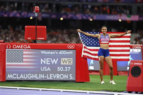 Atletismo Sydney Mclaughlin De Estados Unidos Gana Los 400 M Vallas