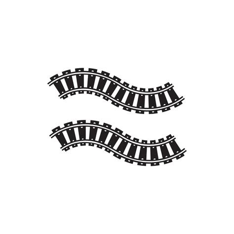 Railway Vector Icon Design Template Illustration 11493099 Vector Art At