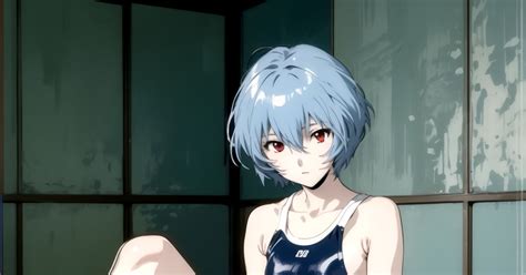 新世紀エヴァンゲリオン 綾波レイ スク水・競泳水着 齋藤さんの趣味の部屋のイラスト Pixiv