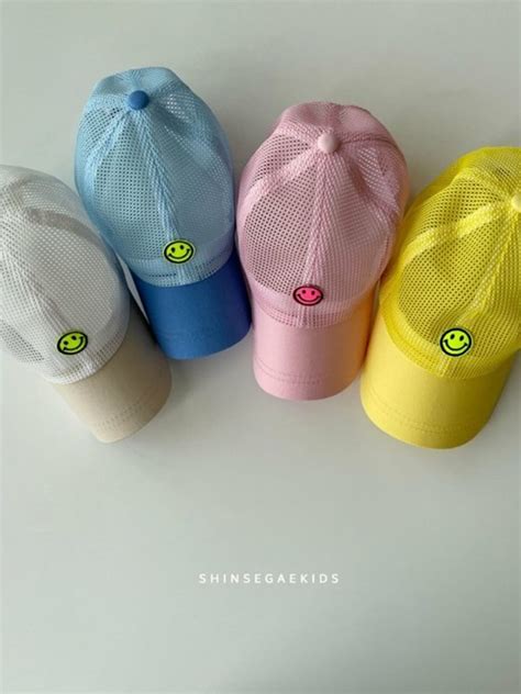 Mini Smile Mesh Ball Cap Kkami