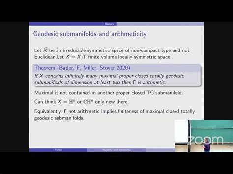 Free Video David Fisher Rigidity And Invariant Measures Beyond