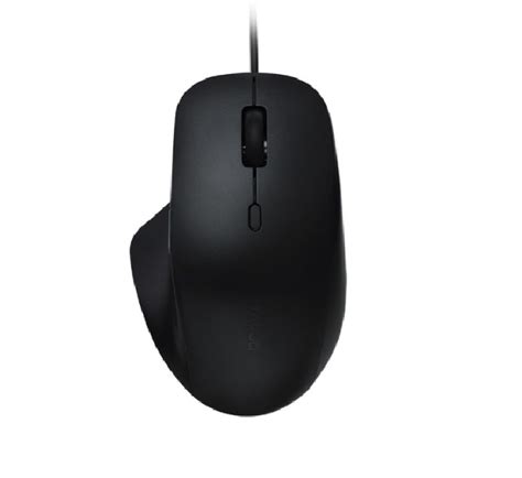 Rapoo N500 Wired Optical Mouse Black Mm