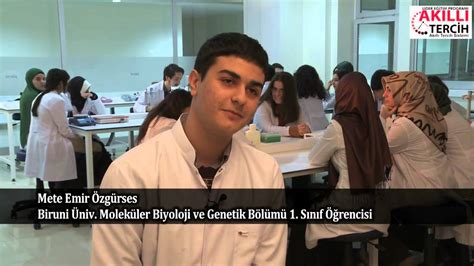 Moleküler Biyoloji Ve Genetik Neden Tercih Edilir Youtube