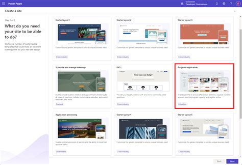 the power of power pages to create a business website