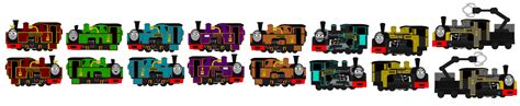 Culdee Fell Railway Engines Revamped Models By Safiyy On Deviantart