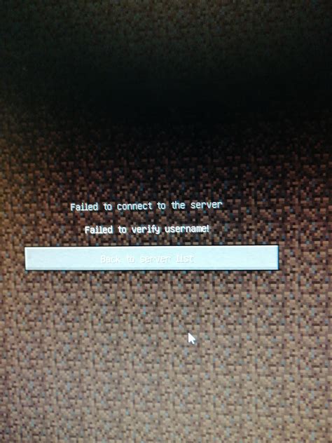 √ Failed To Verify Username Minecraft Cracked Server 345868 Failed To