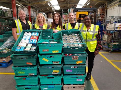 So Today We Spent The Day Volunteering At The Trussell Trust Food Bank