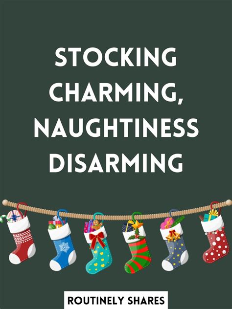 Short And Cute Christmas Stocking Quotes And Captions To Share That