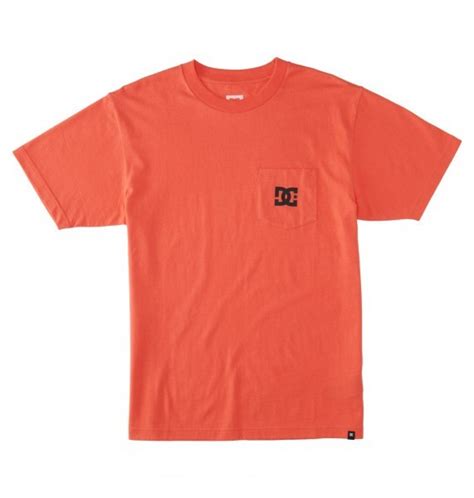 Купить мужскую футболку DC Star Pocket коралловый от DC Shoes по