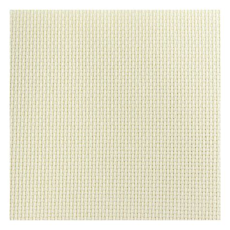Ivory 14 Count Aida Fabric 76cm X 91cm Hobbycraft