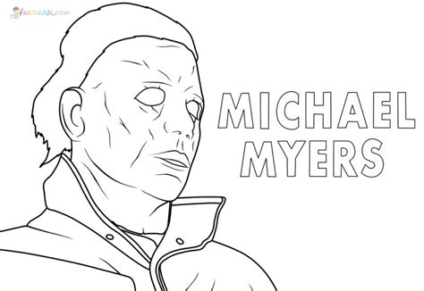Dibujos De Michael Myers Para Colorear